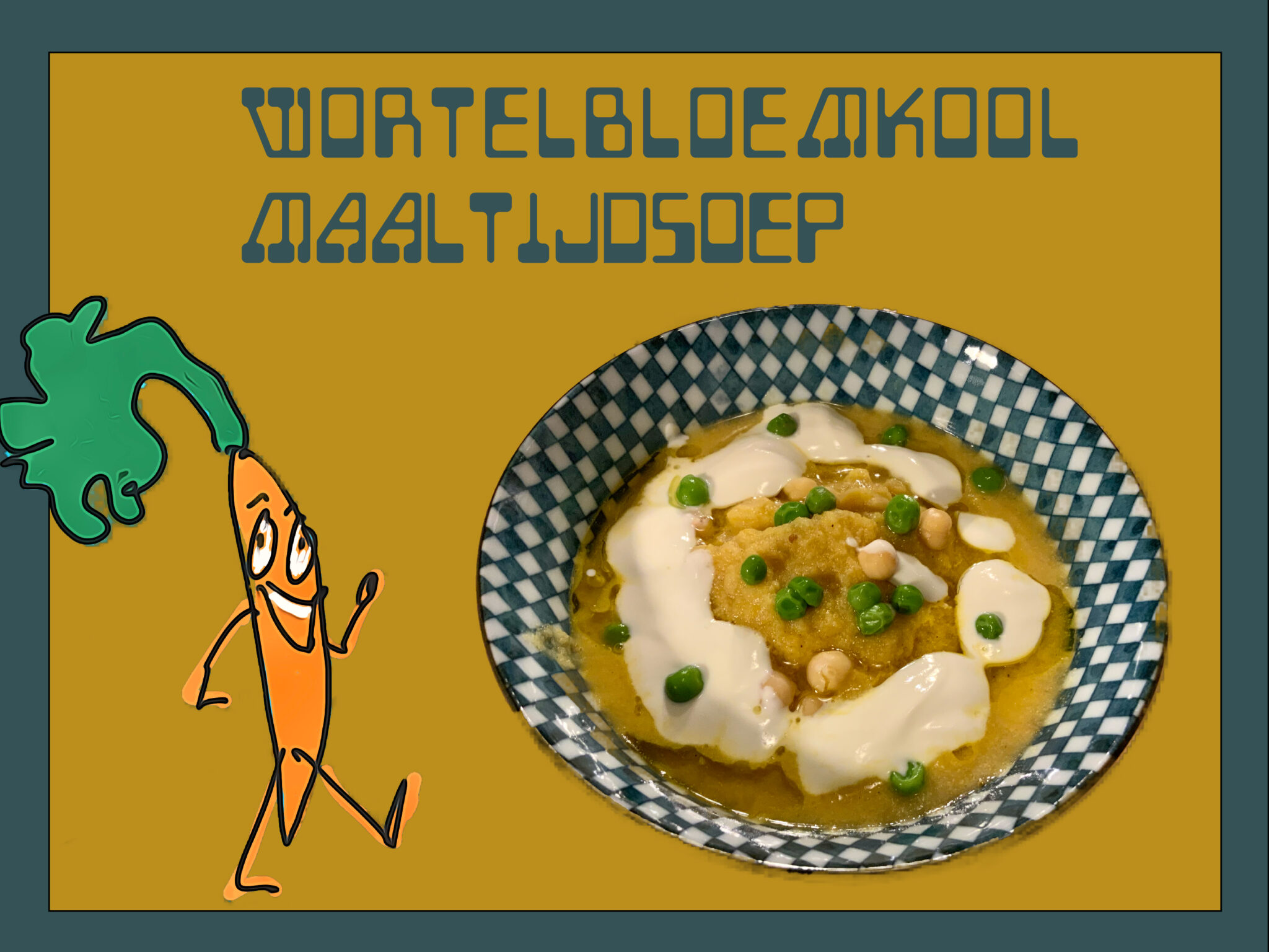 Wortel-bloemkool maaltijdsoep - Stoppen met snacken